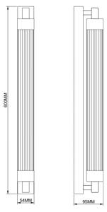 Zuma Line 003064-034731 - Aplica de perete KALIA LED/14W/230V alamă ...