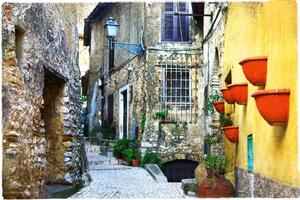 Fototapetă vlies sat medieval 375 x 250 cm | FAVI.ro