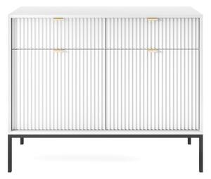 Comodă Nova verde, picioare aurii (M) | FAVI.ro