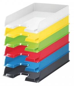 Organizator pentru birou cu tavite Tower, MDF, negru | FAVI.ro