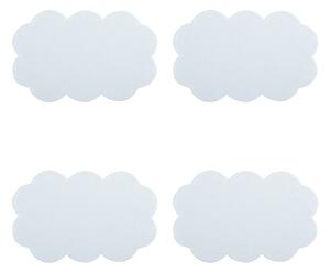 Covorașe antiderapante pentru copii pentru cadă 4 buc. 9x14,5 cm Nuages ...