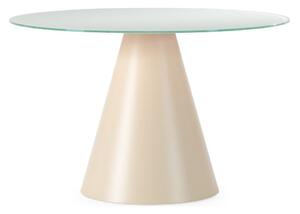 Masă de dining rotundă cu blat din sticlă ø 120 cm Vida – MOME | FAVI.ro