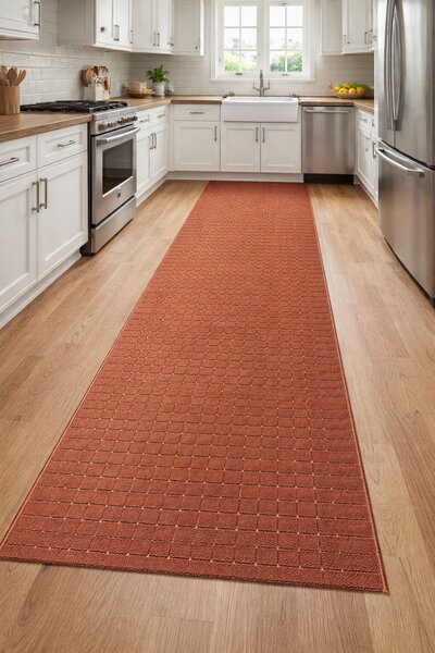 Traversa Antiderapanta Hol Bucatarie, Model Stanford Clay Beige ...