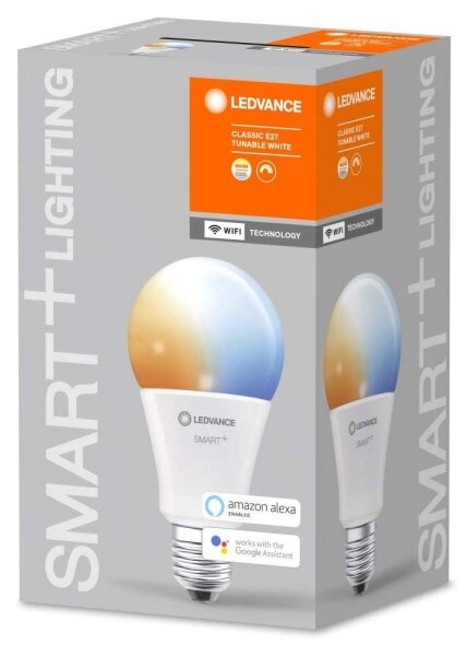 Bec de iluminare cu LED SMART + E27/14W/230V 2.700K-6.500K - Ledvance ...