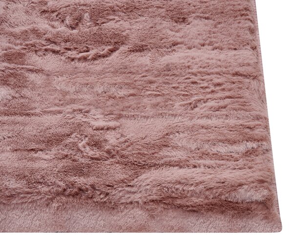 Covor din blană sintetică MIRPUR Roz 80 x 150 cm | FAVI.ro
