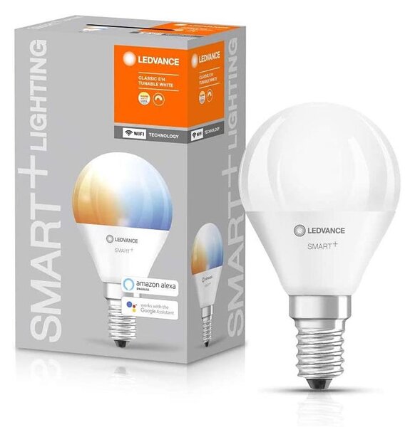 Bec de iluminare cu LED SMART + E14/5W/230V 2.700K-6.500K - Ledvance ...