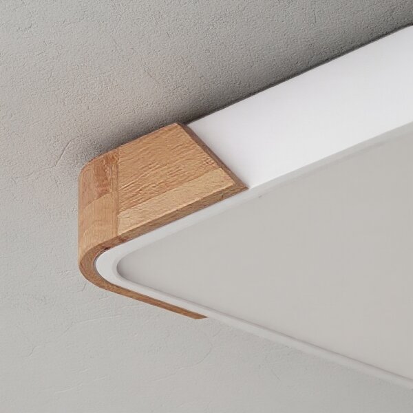 Brilagi - Corp de iluminat dimabil PILANA LED/48W/230V, stejar/alb ...