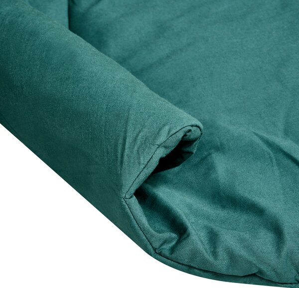 Covoraș de joacă pentru copii ACADINE 110 x 110 cm Bumbac Verde | FAVI.ro