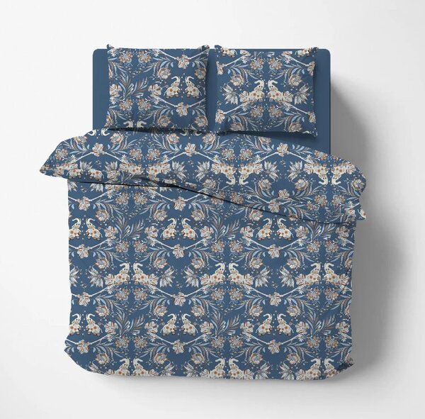 Set Lenjerie de Pat 100% Bumbac - 220 240 cm (4 Piese) - Confort ...