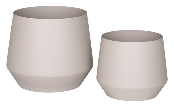 Ghivece decorative 2 buc. din metal ø 25 cm Trofa – House Nordic | FAVI.ro