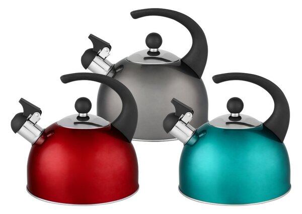 Ceainic inox 1.9L(2.3L), mix culori, Lucido | FAVI.ro