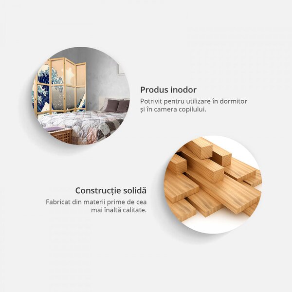 Paravan japonez - Japanese Style: Bamboo [Room Dividers] | FAVI.ro