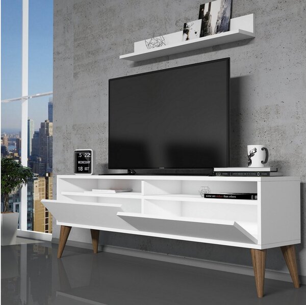 Z0ND0 Set mobilier living Berta (alb). 1089270 | FAVI.ro