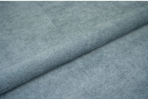 Pat matrimonial albastru tapițat cu somieră 160x200 cm Noira Slim ...