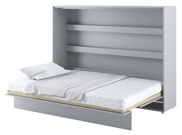 Pat rabatabil pe perete, cu mecanism pneumatic si somiera inclusa, Bed ...