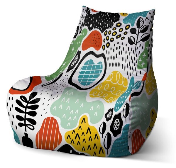 Sac de șezut Bean desen pentru copii - pentru copii, colorat | FAVI.ro
