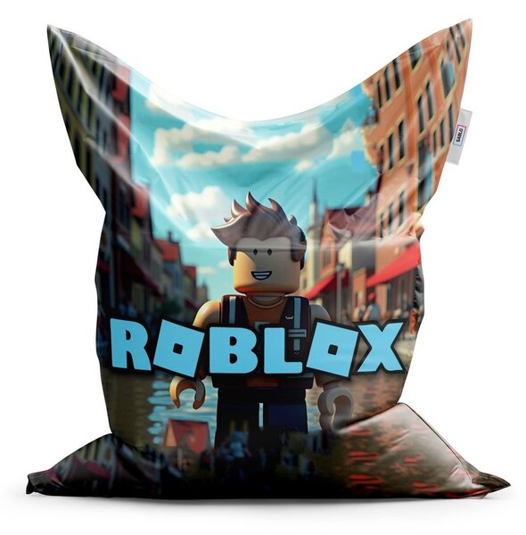 Sac de șezut Classic Roblox oraș - pentru copii, colorat | FAVI.ro