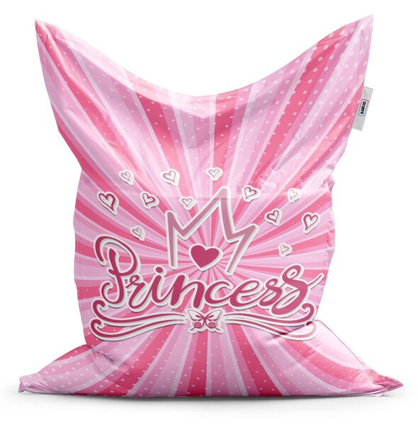 Sac de șezut Classic Princess - pentru copii, roz | FAVI.ro