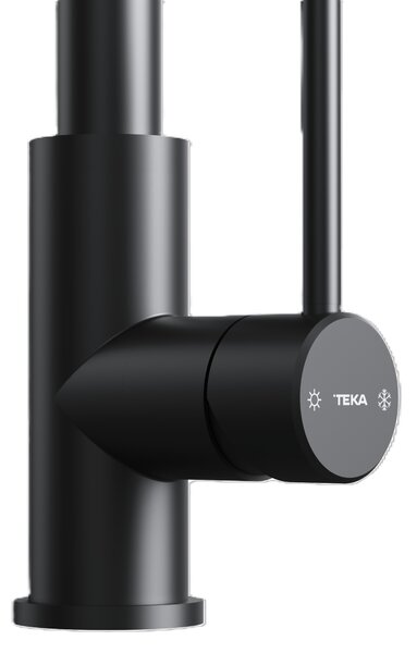 Teka Uni baterie bucătărie pe picior negru 116020023 | FAVI.ro