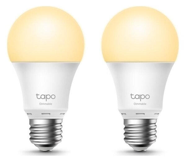 Set de 2 becuri LED dimabile A60 E27/8,7W/230V 2700K Wi-Fi - TP-Link ...