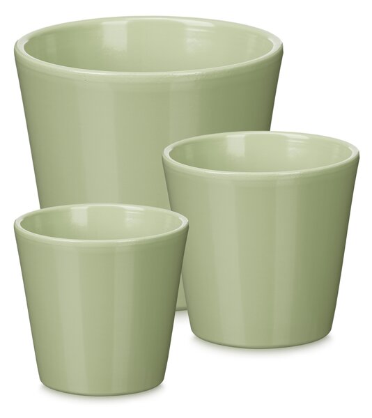 Set ghivece de flori conice Ø 14, 17, 22 cm | FAVI.ro