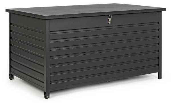 Cufar cu roti pentru exterior design modern Atlantic gri carbune | FAVI.ro