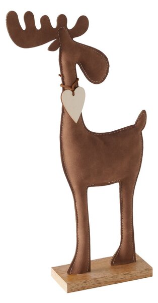 Figurina de ren handmade BOONER, 34 cm, maro | FAVI.ro