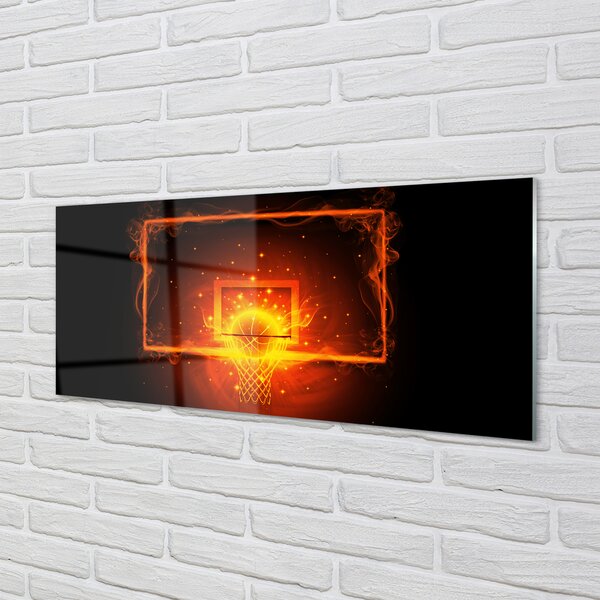 Panouri de sticlă Flaming baschet | FAVI.ro