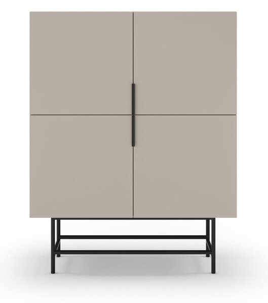 Dulap crem 100x128 cm Eldia – Marckeric | FAVI.ro