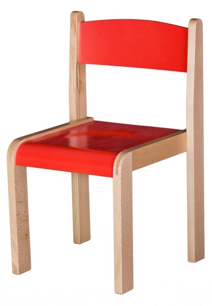 Scaun lemn gradinita Bambi | FAVI.ro