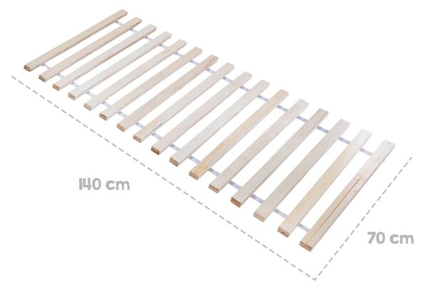 Pat pentru copii alb de tip casă 70x140 cm Montessori – Roba | FAVI.ro