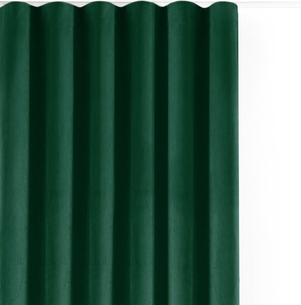 Draperie verde dimout (semi-opacă) din catifea 140x250 cm Velto ...
