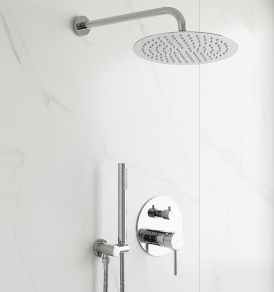 Set de dus incastrat Rea Lungo Diamond Chrome + BOX | FAVI.ro