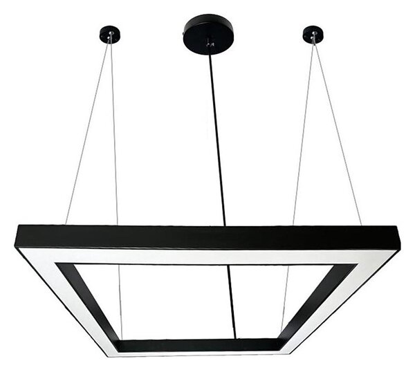 Lustră LED pe cablu LED/80W/230V 4000K 120x120 cm negru | FAVI.ro