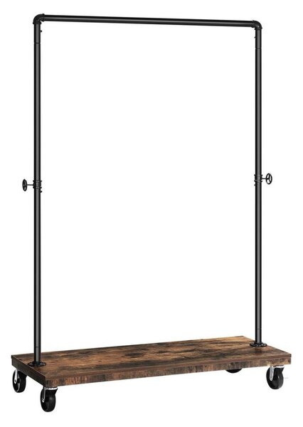 Cuier de podea mobil LINEA, maro/negru | FAVI.ro