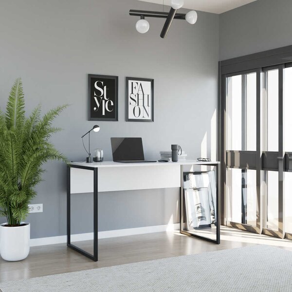 Birou Adore Connect cu picior metalic, 120 x 60 x 75 cm | FAVI.ro