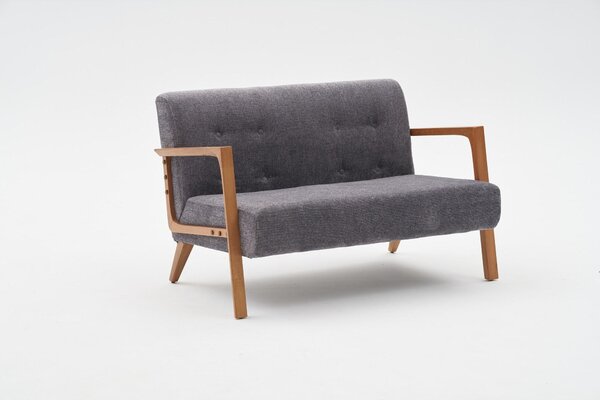 Z0ND0 Canapea două locuri Kramer (Gri). 1101665 | FAVI.ro