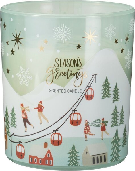 Lumânare parfumată Winter Fun, aromă Grib Forest,270 g | FAVI.ro