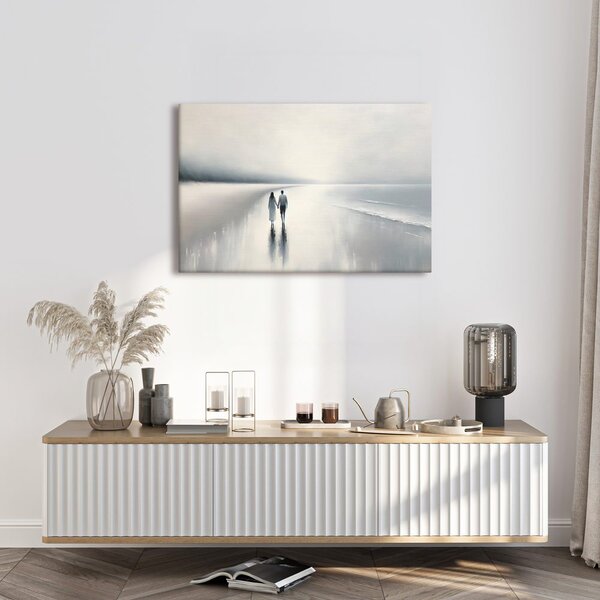 Tablou plimbare pe malul mării | FAVI.ro