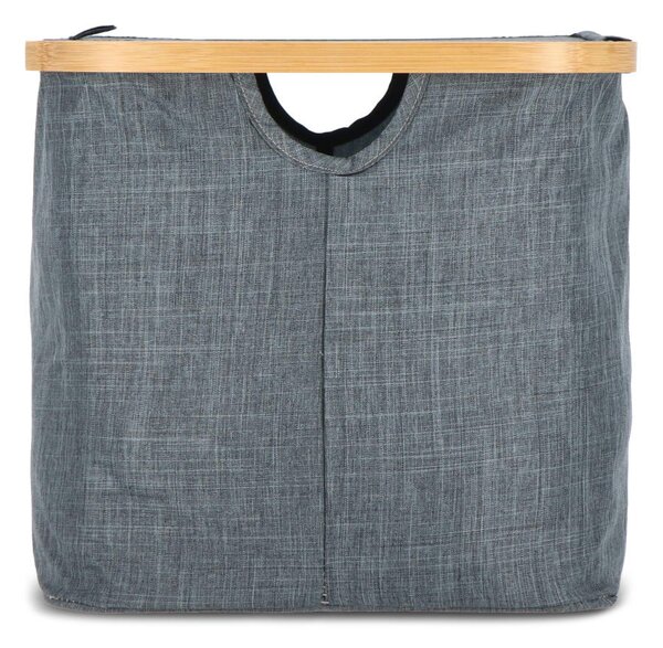 Cos pliabil NOLVIO 25 L, albastru-gri | FAVI.ro