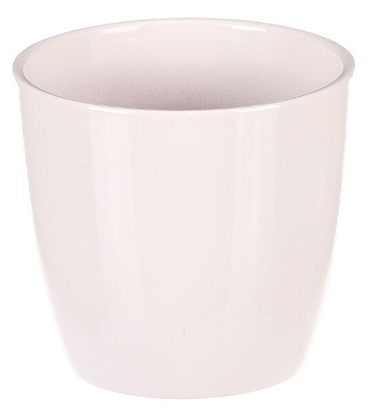 Vase de flori din ceramică Teracotă, diametru 12cm, alb | FAVI.ro