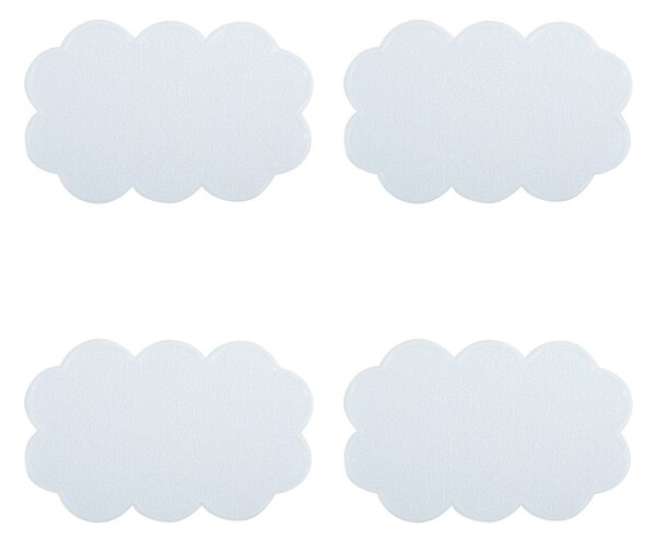 Covorașe antiderapante pentru copii pentru cadă 4 buc. 9x14,5 cm Nuages ...