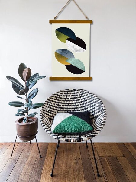 Wall Hanging Canvas Pearblossom Resignation - Dan Johannson XMPDJ075 ...