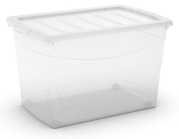 Cutie de depozitare din plastic cu capac 58,5x39x36,5 cm Omnibox XL ...