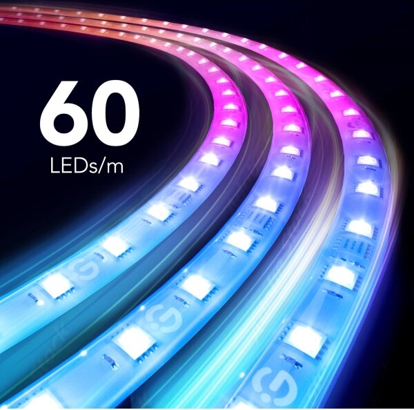 Bandă LED Govee M1 PRO PREMIUM Smart RGBICW+ LED 2m Wi-Fi Matter | FAVI.ro