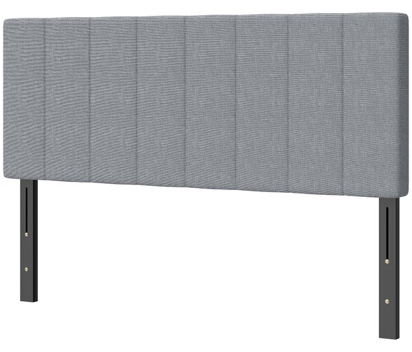 HOMCOM Tăblie reglabilă în 3 trepte tăblie tapițată cu picioare ...