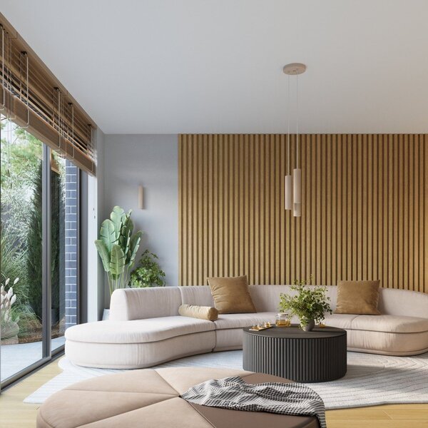 Aplică de perete taupe din metal ø 6,5 cm Gleam – Sollux | FAVI.ro