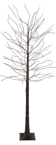 Lampă de podea de Crăciun maro, sub formă de copac, 180 cm, incl. LED ...