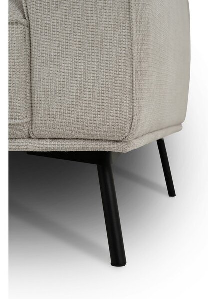 Colțar grej cu tapițerie din chenille (cu colț pe partea stângă/în ...