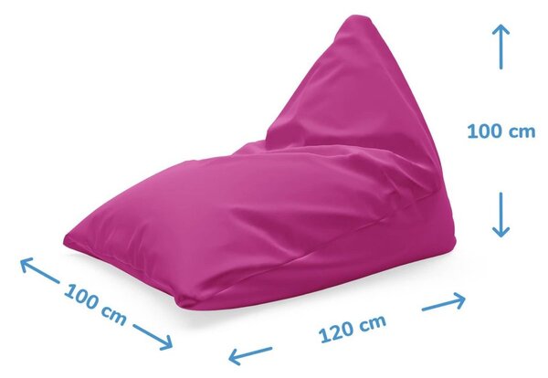 Sac de șezut Triangl desen pentru copii, colorat | FAVI.ro